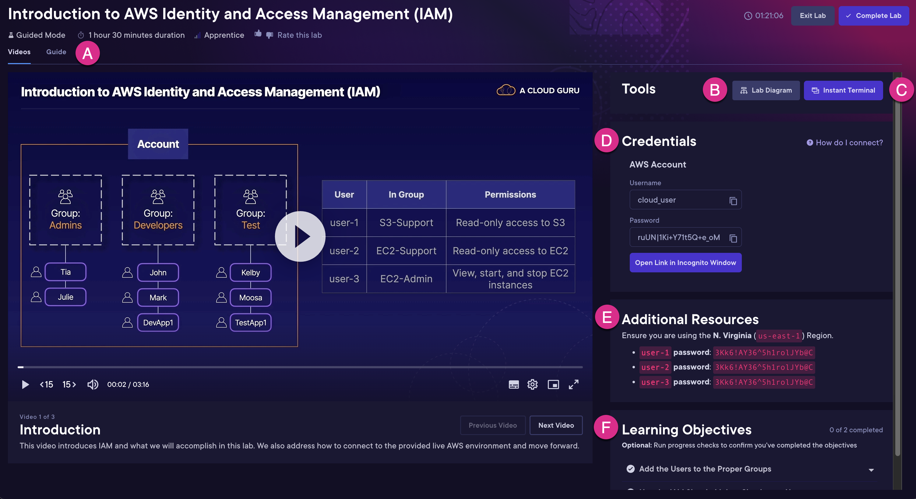 Hands-on labs – Pluralsight Help Center